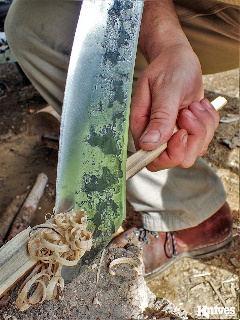 Bushcrafting with authentic Malaysian Parangs - Knives Illustrated