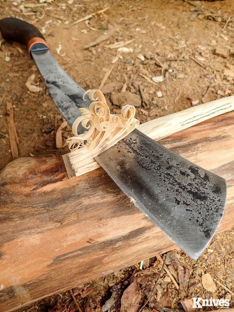 Bushcrafting with authentic Malaysian Parangs - Knives Illustrated