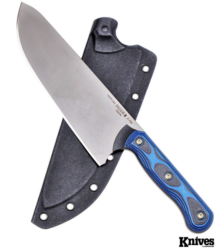 TOPS Dicer 8 Chef’s Knife: Blend of Elegance and Durability