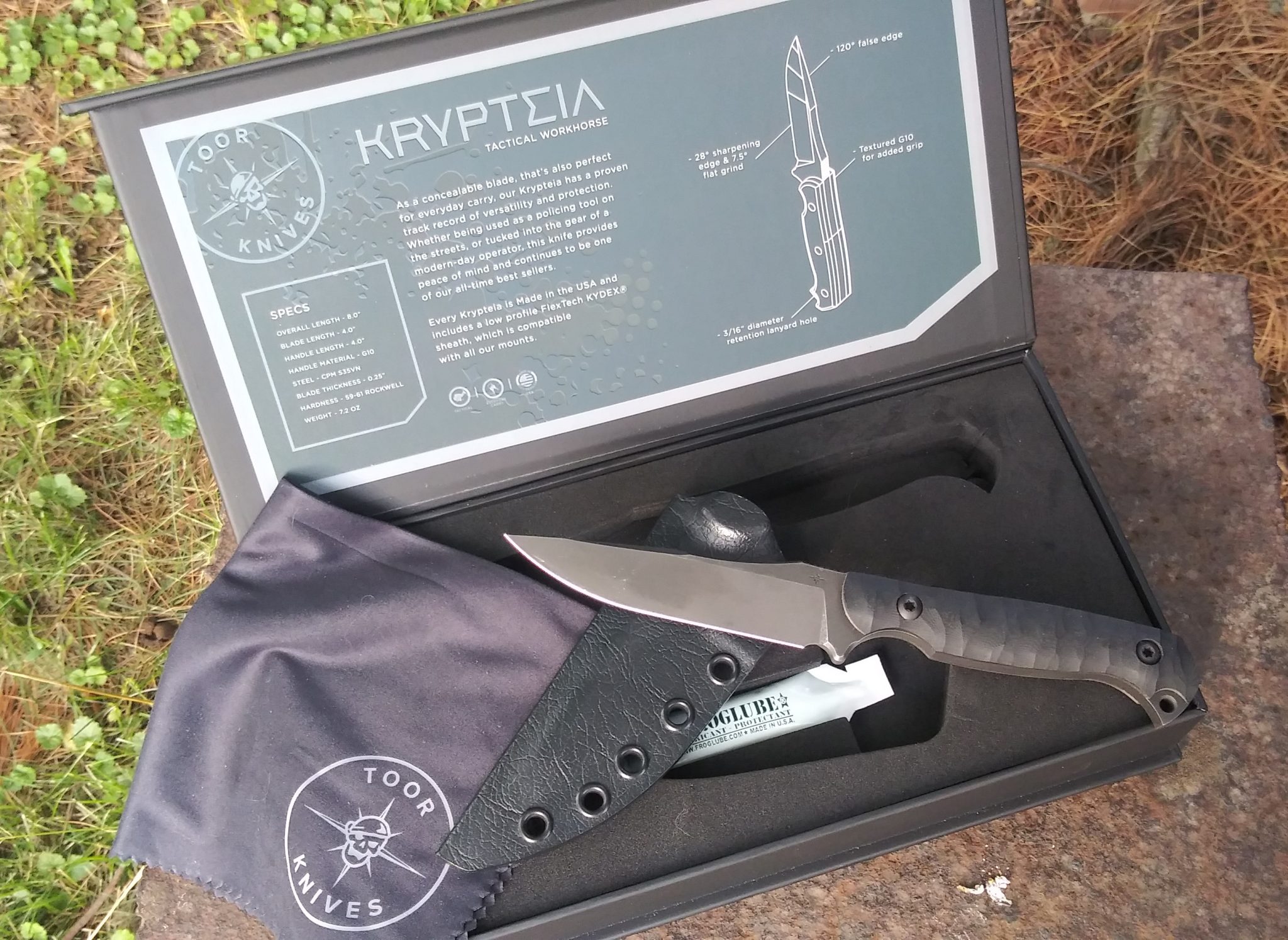The Krypteia from Toor Knives Is Brutally Tough - Knives Illustrated